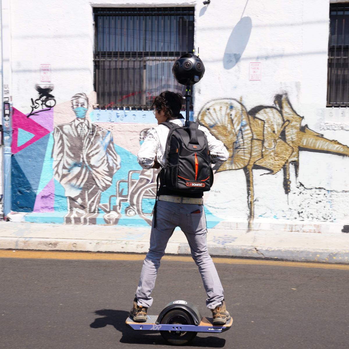 OneWheel Monopole Backpack Insta360 Titan – Gimbal Guru