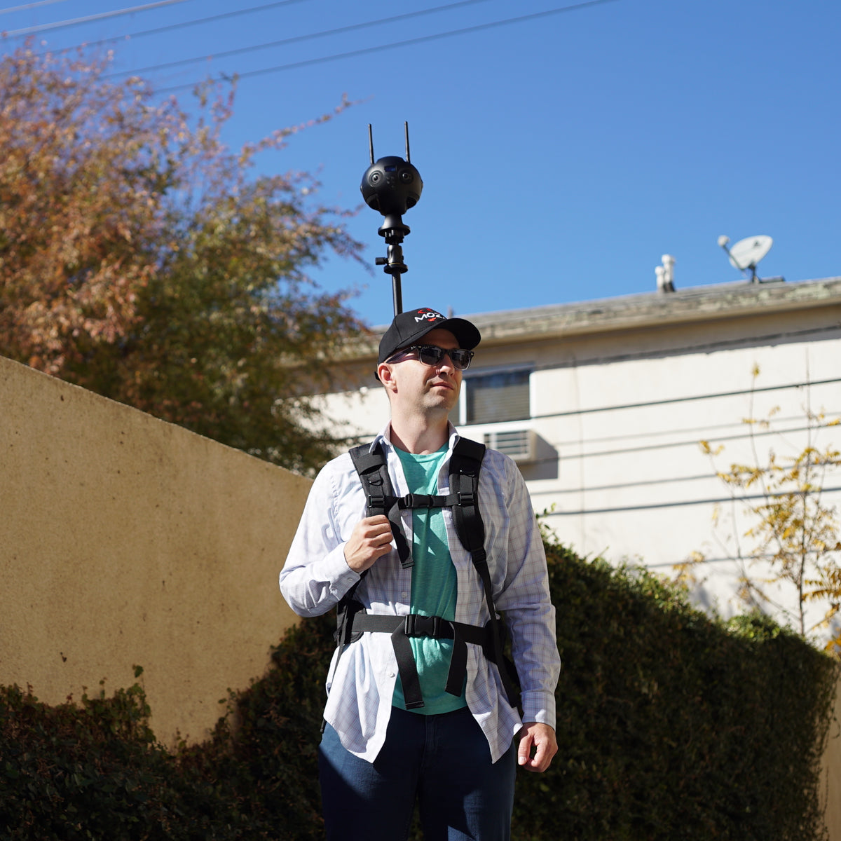 Get More Out of a 360 Camera with the Monopole Backpack – Gimbal Guru