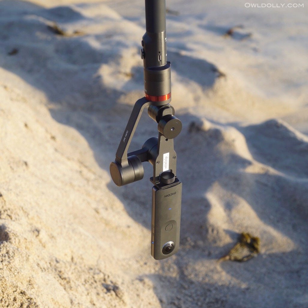 Turn the tables upside down with Guru 360° gimbal stabilizer and Ricoh ...